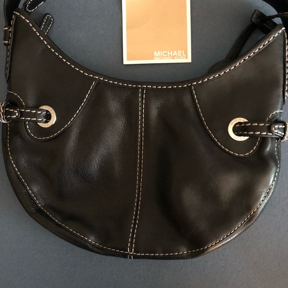 Michael Kors | Bags | Michael Kors Leather Hobo Handbag | Poshmark